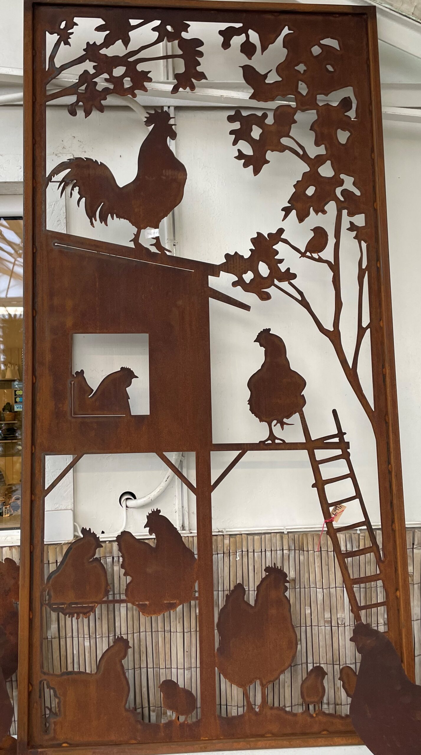 Figur i rust - Vegg - Kalnes Hagesenter